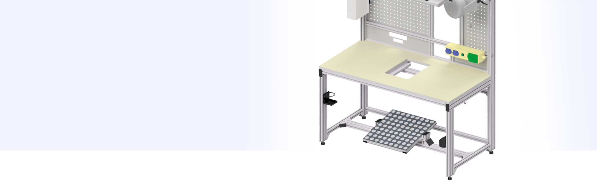 Mesas modulares de trabajo | ALUTEC KK s.r.o.