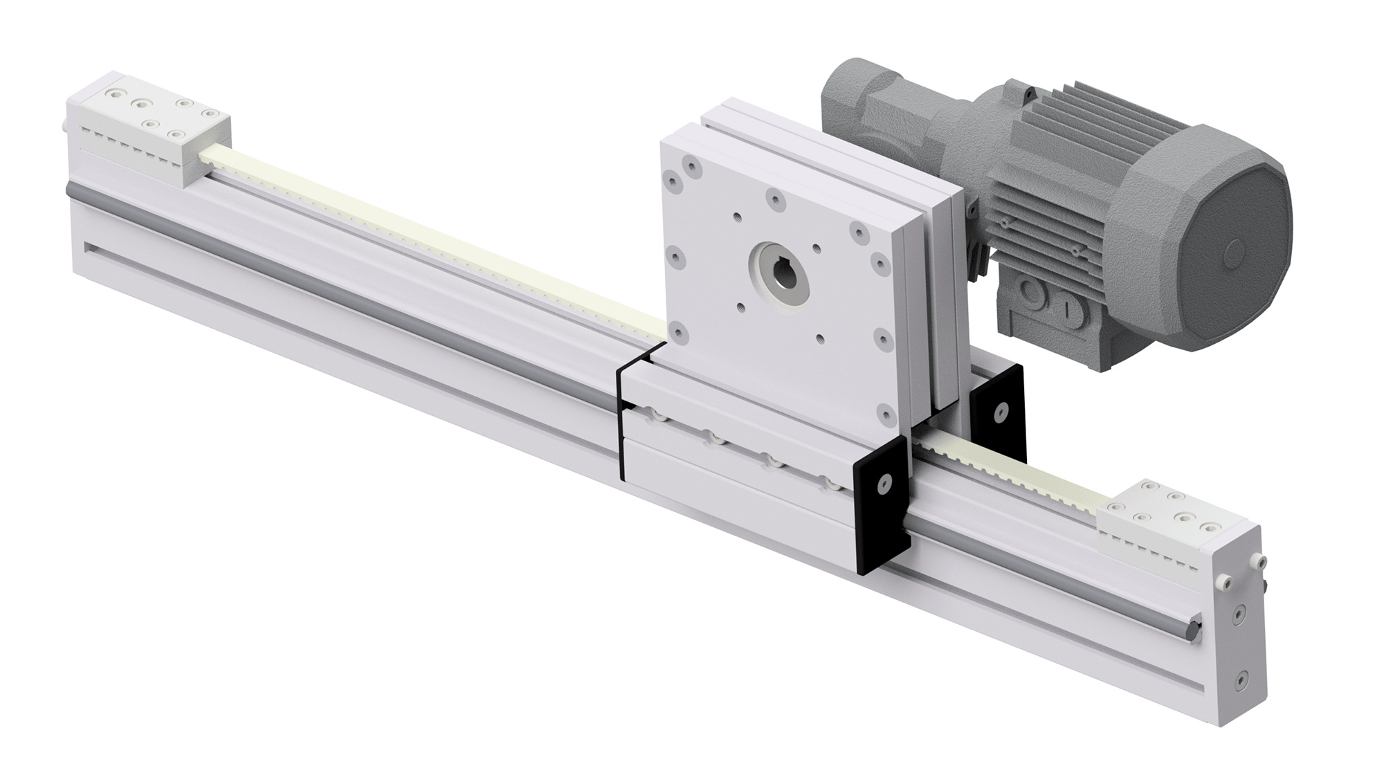 Linear guideway with toothed belt | ALUTEC KK s.r.o.